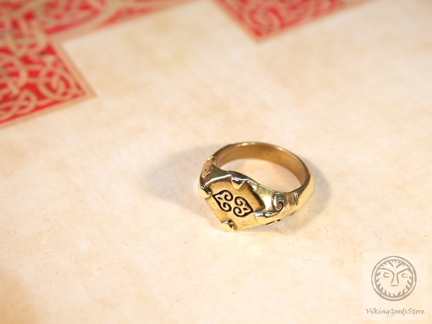 Medieval Ring Middle Ages 14 Century Reenactment LARP - Etsy