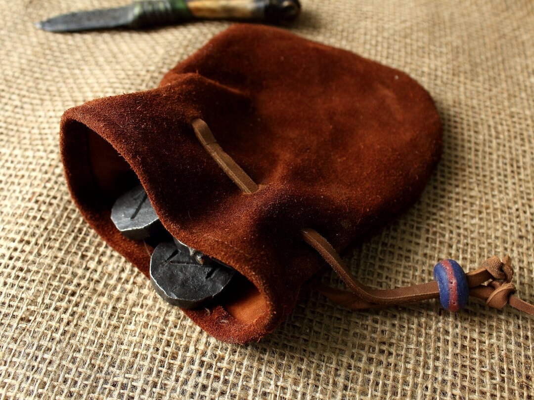 Medieval Purse, Medieval Wallet, Leather Pouch, Rustic, Hand Wallet ...
