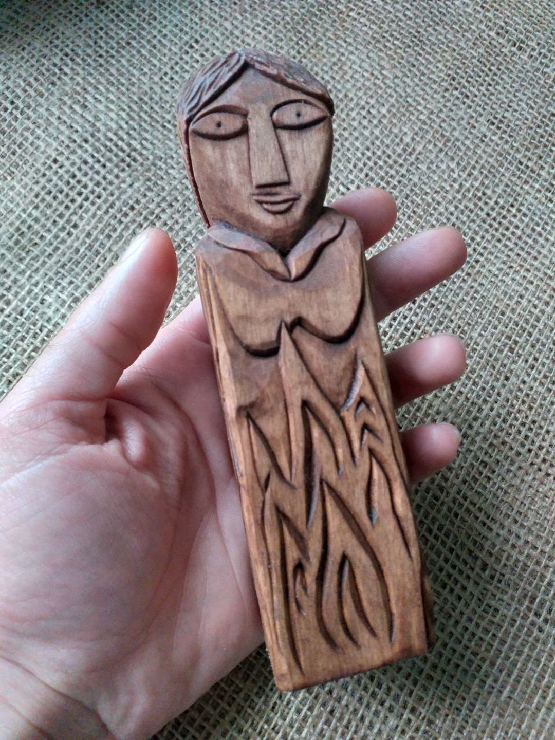 Gullveig Figurine, Heidr, Goddess, Idol, Pagan Goddess, Vanir, Vanatru ...