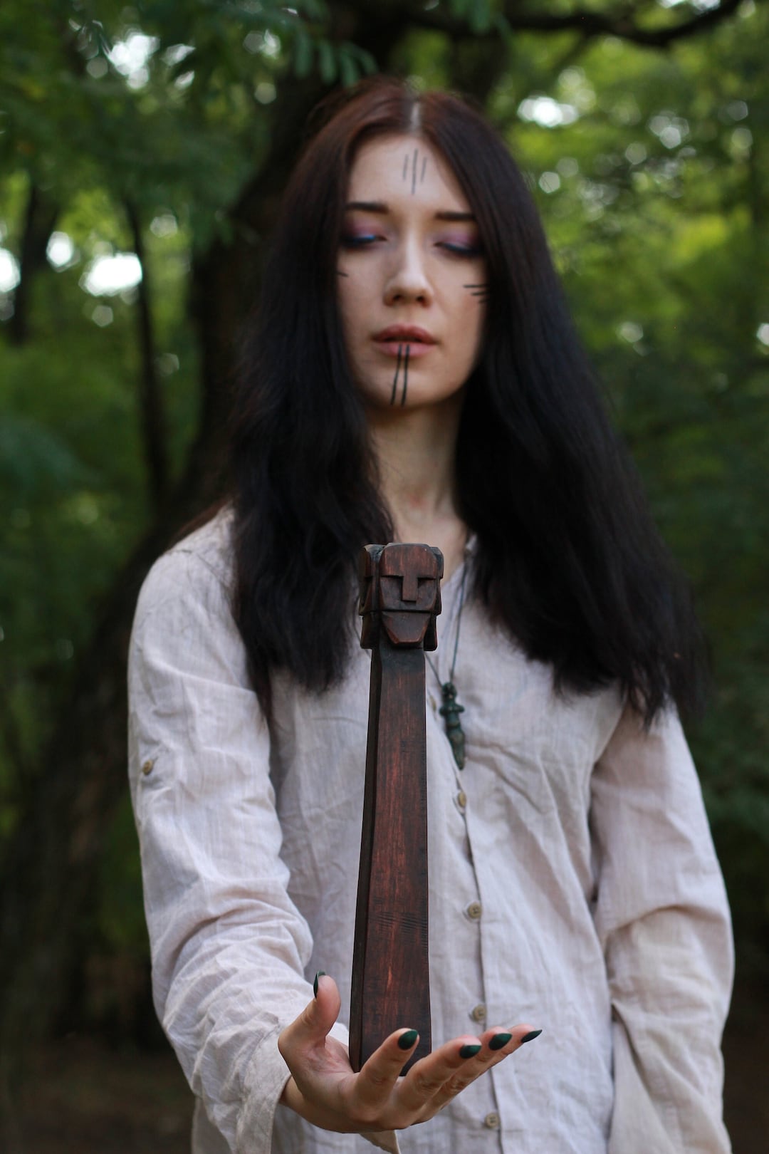Wolin Svetovit, Sventovit, Svetovid, Slavic Idol, Pagan God, Amulet ...