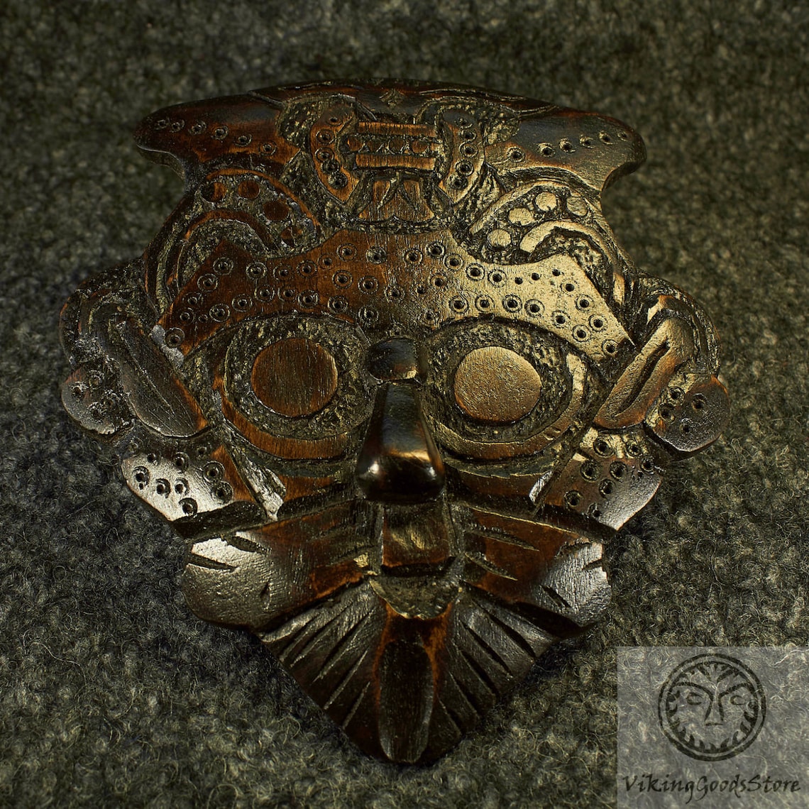 Loki's Mask Loki Talisman Amulet Viking Norse SCA - Etsy