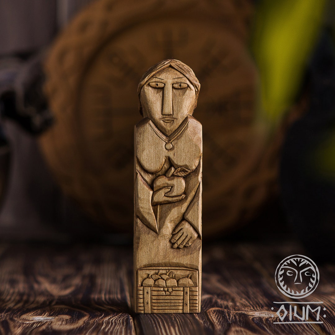 Idunn Figurine, Iduna, Goddess, Idol, Pagan Goddess, Vanir, Vanatru ...