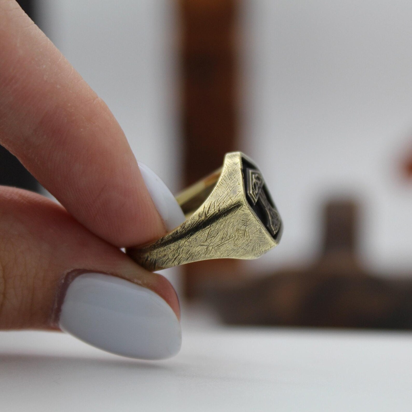 Thor Hammer, Viking Ring, Viking Jewelry, Pagan Jewelry, LARP, SCA ...