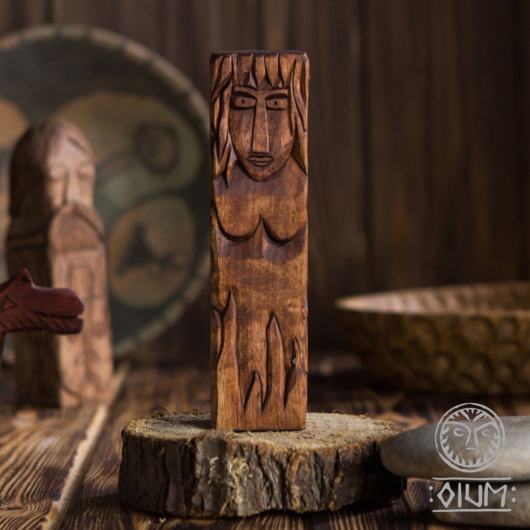 Hel, Idol for the Altar and Rituals, for the Interior in the Viking ...