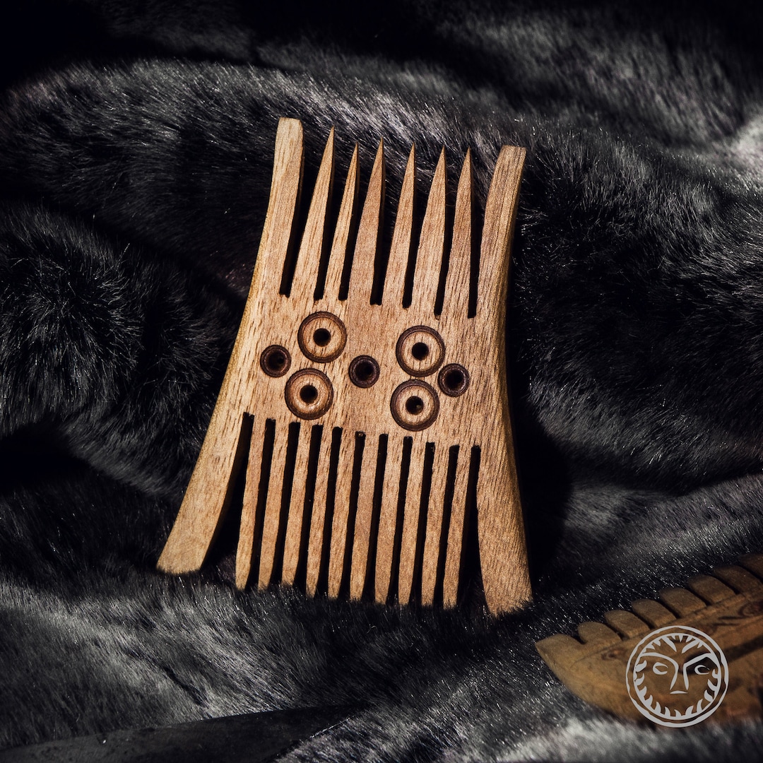 Wooden Comb, Medieval Comb, Carved Comb, Viking, Norse, Scandinavian ...