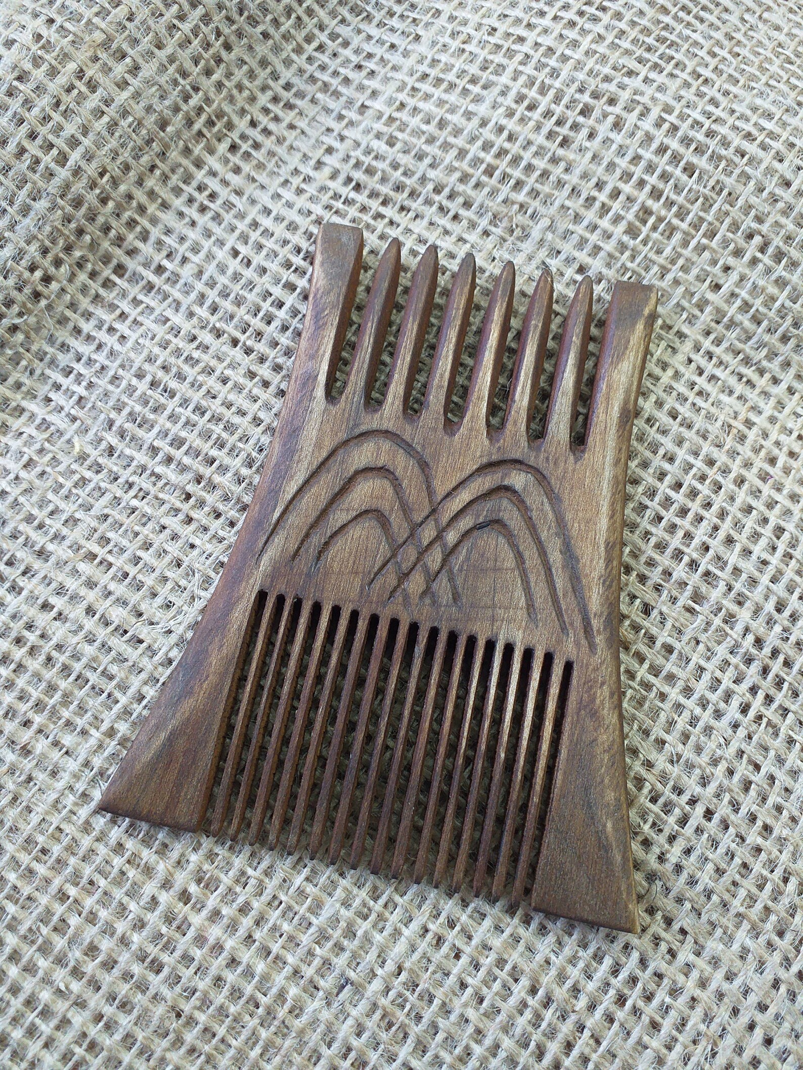 Wooden Comb Medieval Comb Carved Comb Viking Norse | Etsy