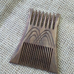 Wooden Comb Medieval Comb Carved Comb Viking Norse - Etsy