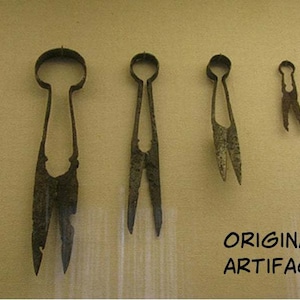 Hand Forged Scissors, Medieval Scissors, Ancient Accessories, Viking ...
