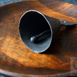 Forged Bell Bell Decor Viking Home Decor Medieval Bell - Etsy