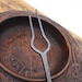 Forged Fork Viking Fork Medieval Fork Rustic Fork Forged - Etsy