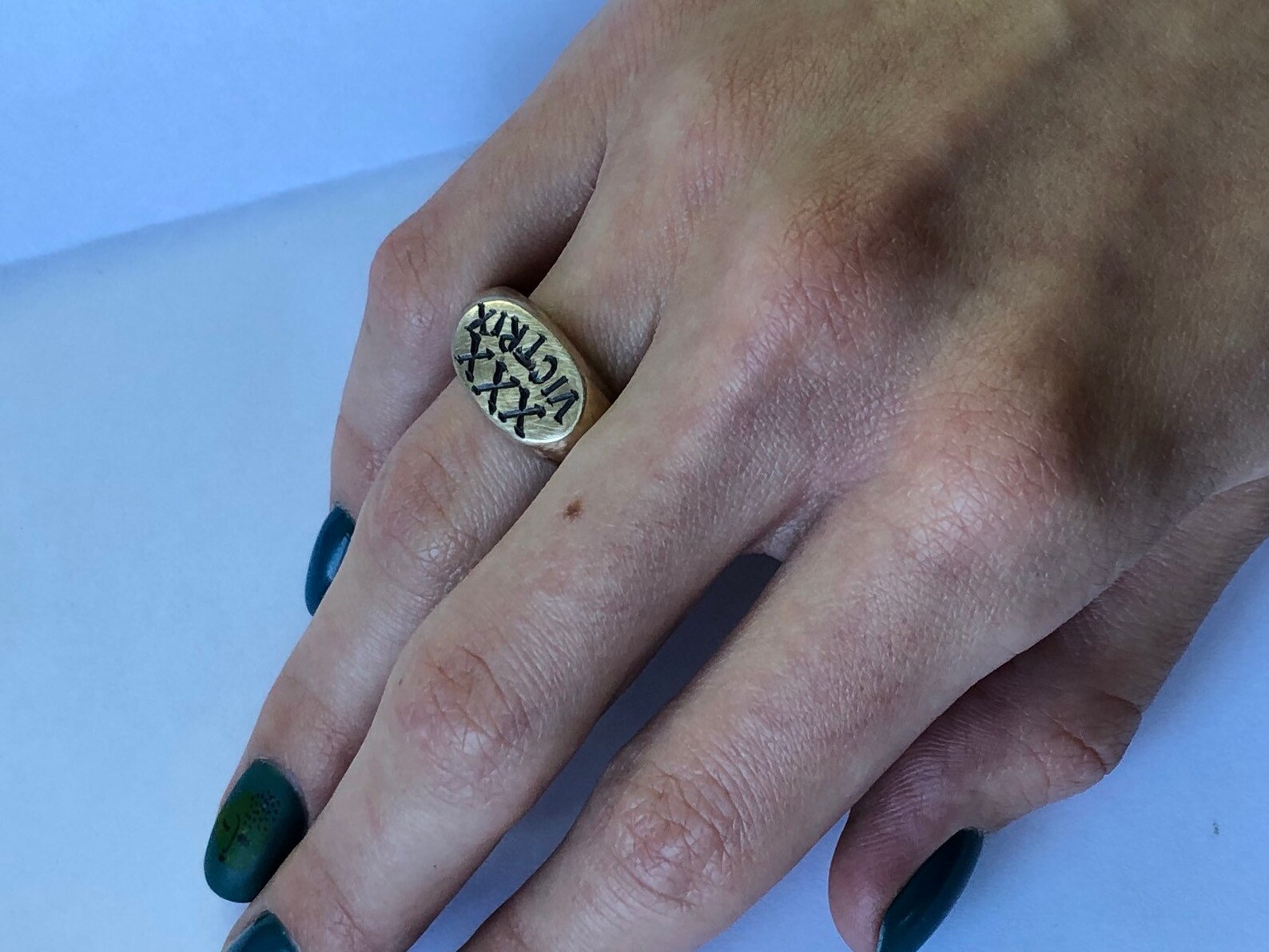 Roman SPQR Ring Senātus Populusque Rōmānus Antique Ring - Etsy