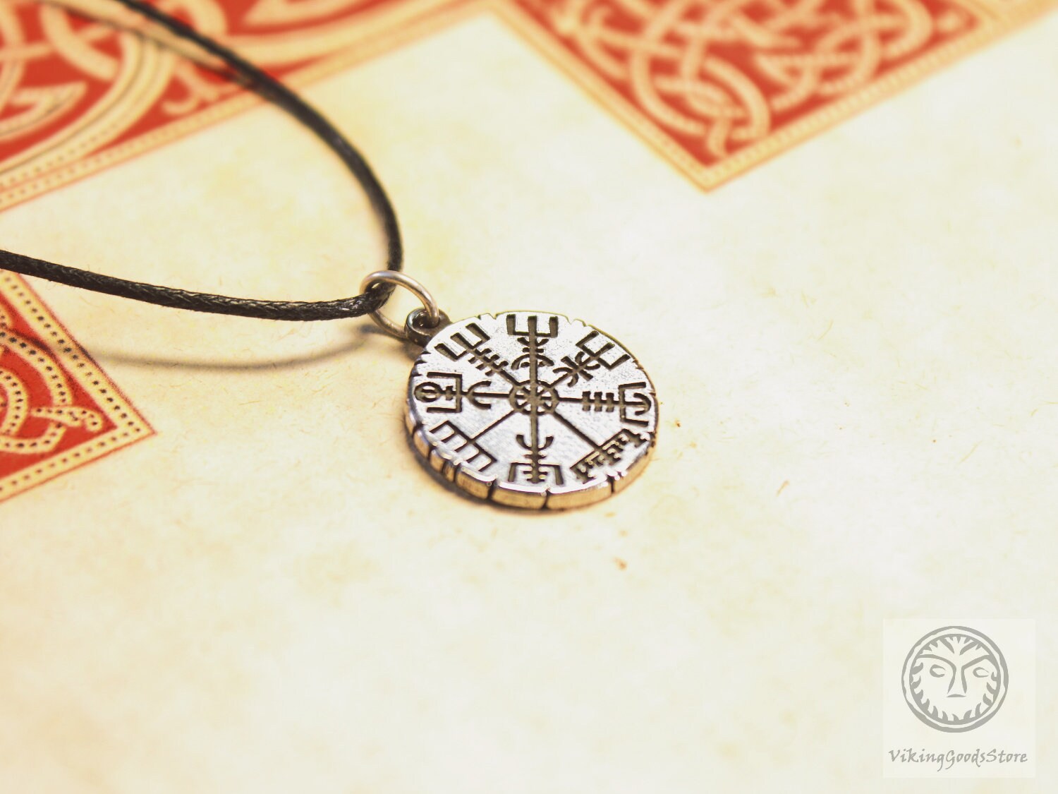 Vegvisir Viking Compass Rune Jewelry Viking Asatru Pagan - Etsy