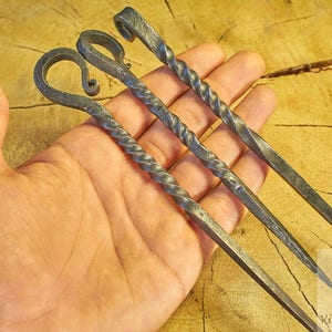 Forged Viking Fork, Medieval Fork, Rustic Fork, Forged Cutlery, Hand ...
