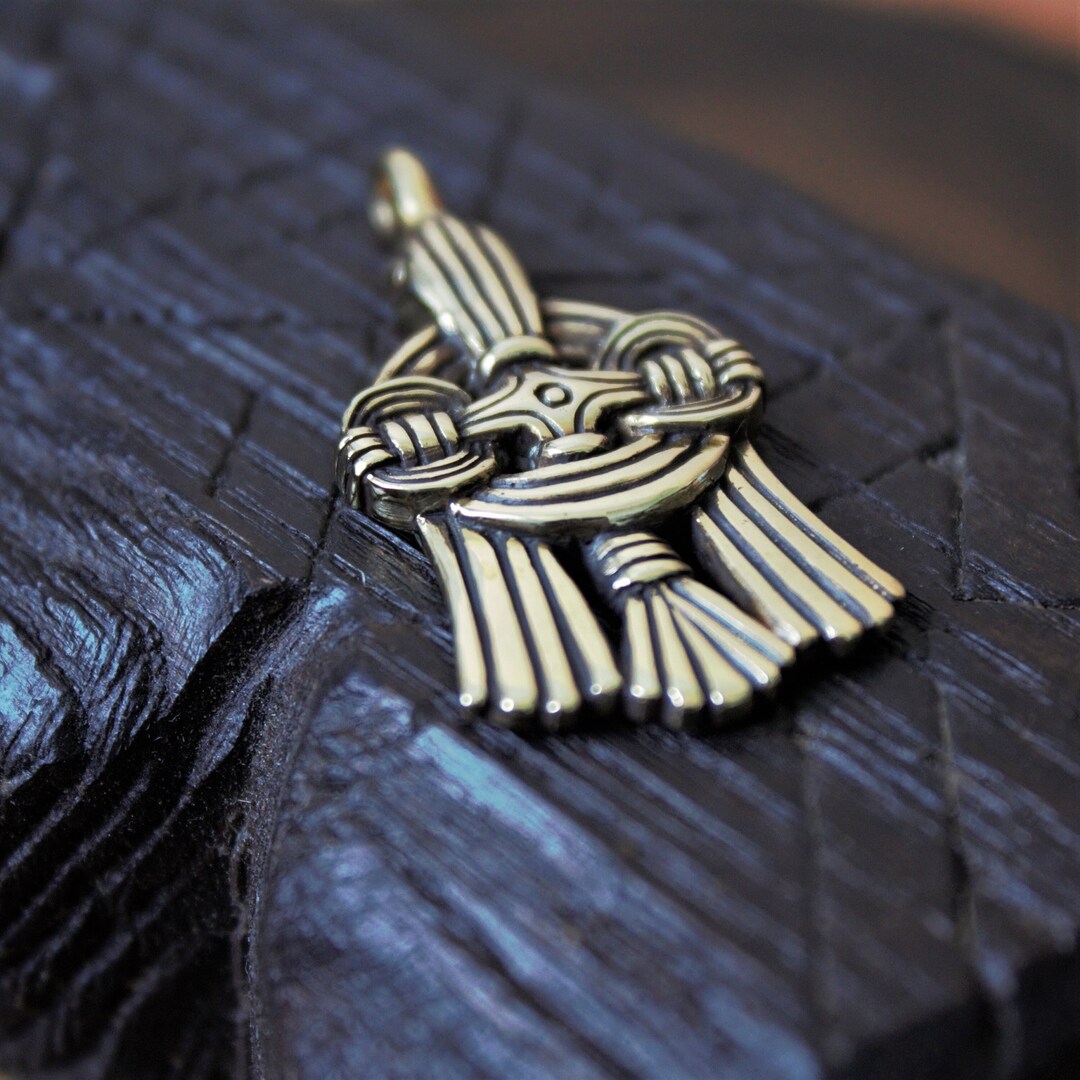 Buy Odin Raven, Wotan, Huginn, Muninn, Viking Pendant, Asatru, Pagan ...
