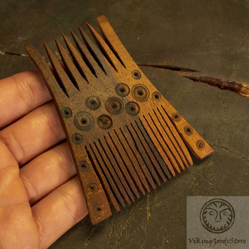 Wooden Comb, Medieval Comb, Carved Comb, Viking, Norse, Scandinavian ...