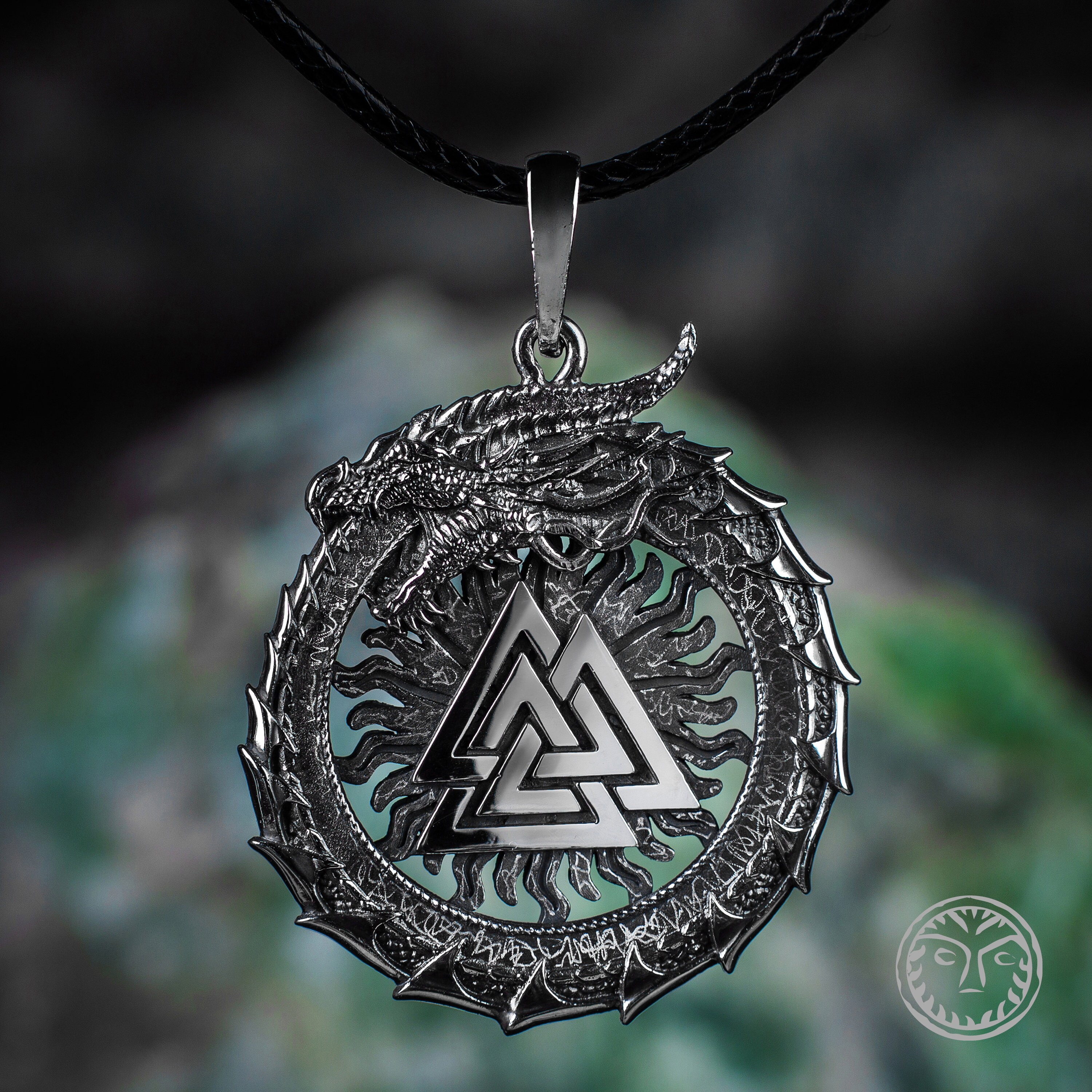 Ouroboros Pendant Jörmungandr Snake Jewelry Snake Pendant - Etsy