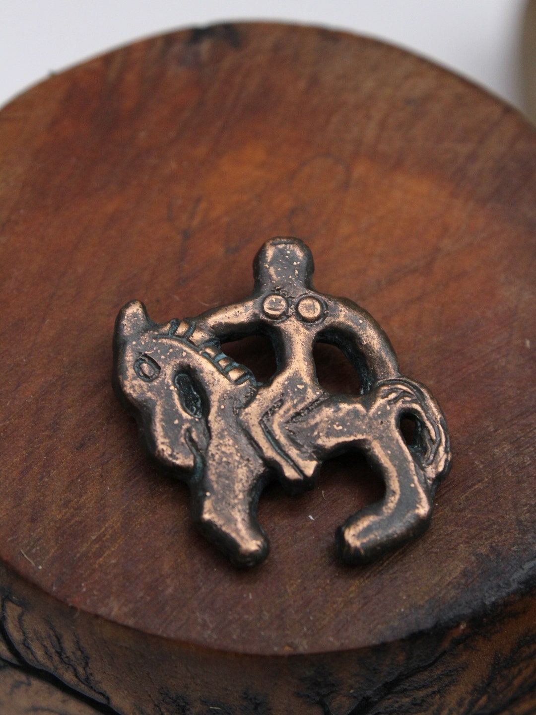 Replica Pendant, Bronze Jewelry, Medieval Nomadic Jewelry, Nomadic ...
