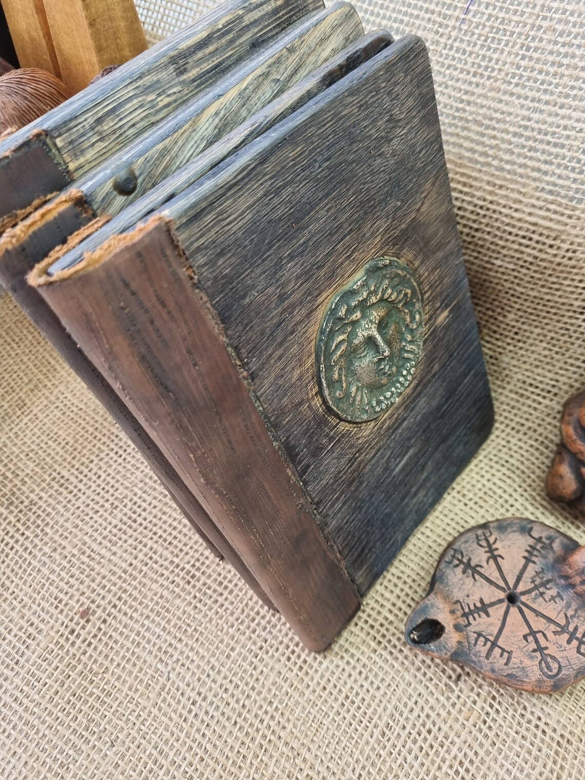 Wax Writing Tablet Ancient Book Wooden Tablets Stylus SCA | Etsy