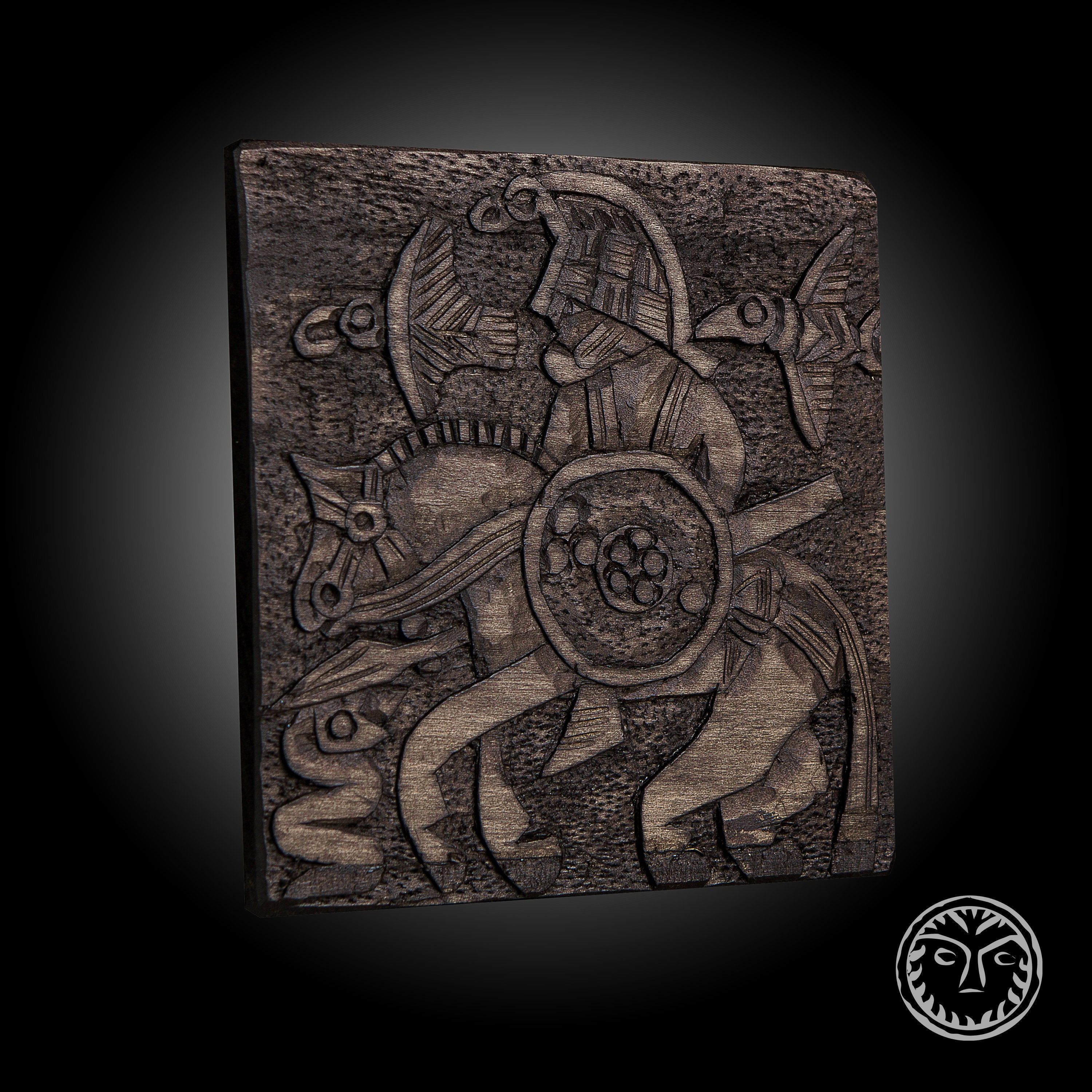 Odin, Viking Ravens, Wall Guardian, Panel Talisman, Amulet, Viking ...