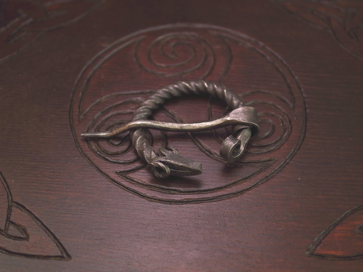 Penannular Cloak Pin Cloak Clasp Viking Brooch Fibula | Etsy