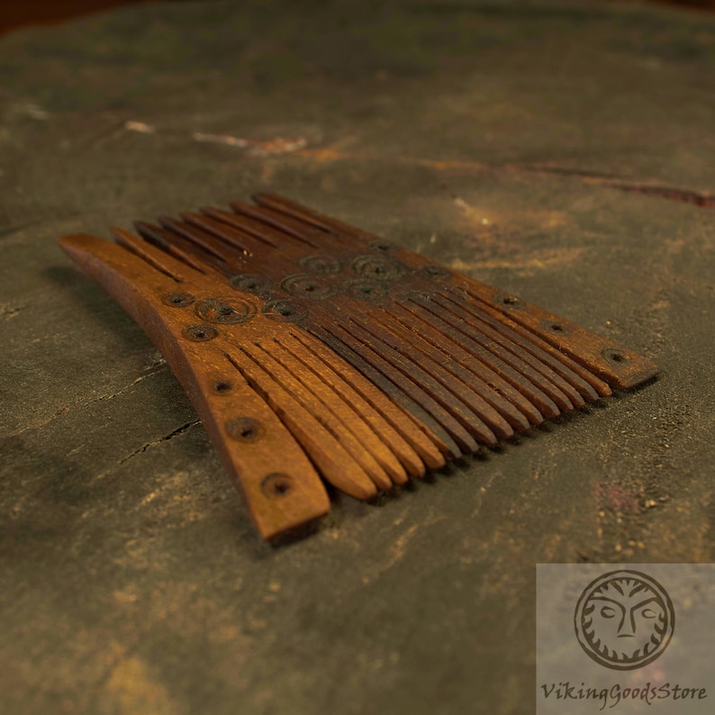 Wooden Comb, Medieval Comb, Carved Comb, Viking, Norse, Scandinavian ...