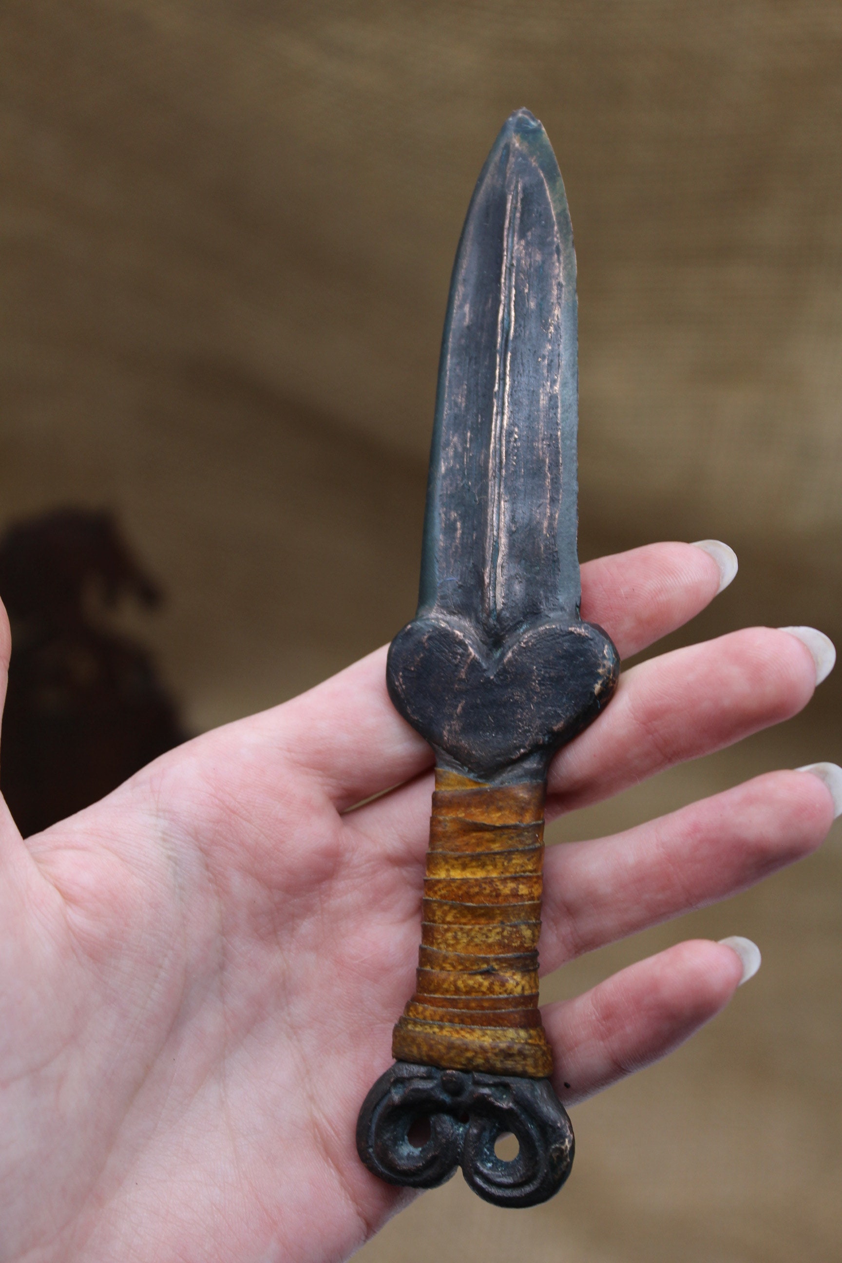 Bronze Knife Ancient Knife Living History Accessories - Etsy