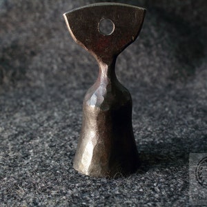 Forged Bell Bell Decor Viking Home Decor Medieval Bell - Etsy