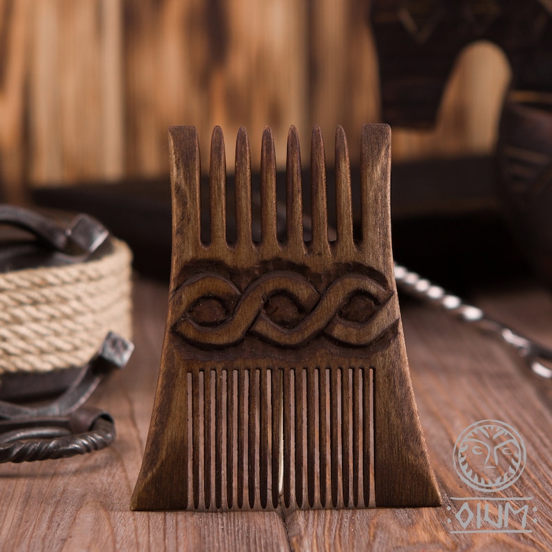 Wooden Comb Medieval Comb Carved Comb Viking Norse - Etsy