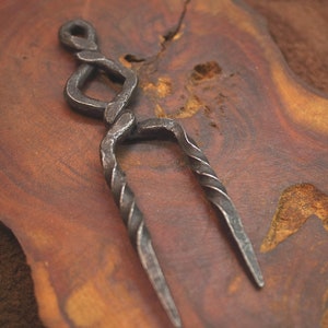 Forged Fork, Viking Fork, Medieval Fork, Rustic Fork, Forged Cutlery ...