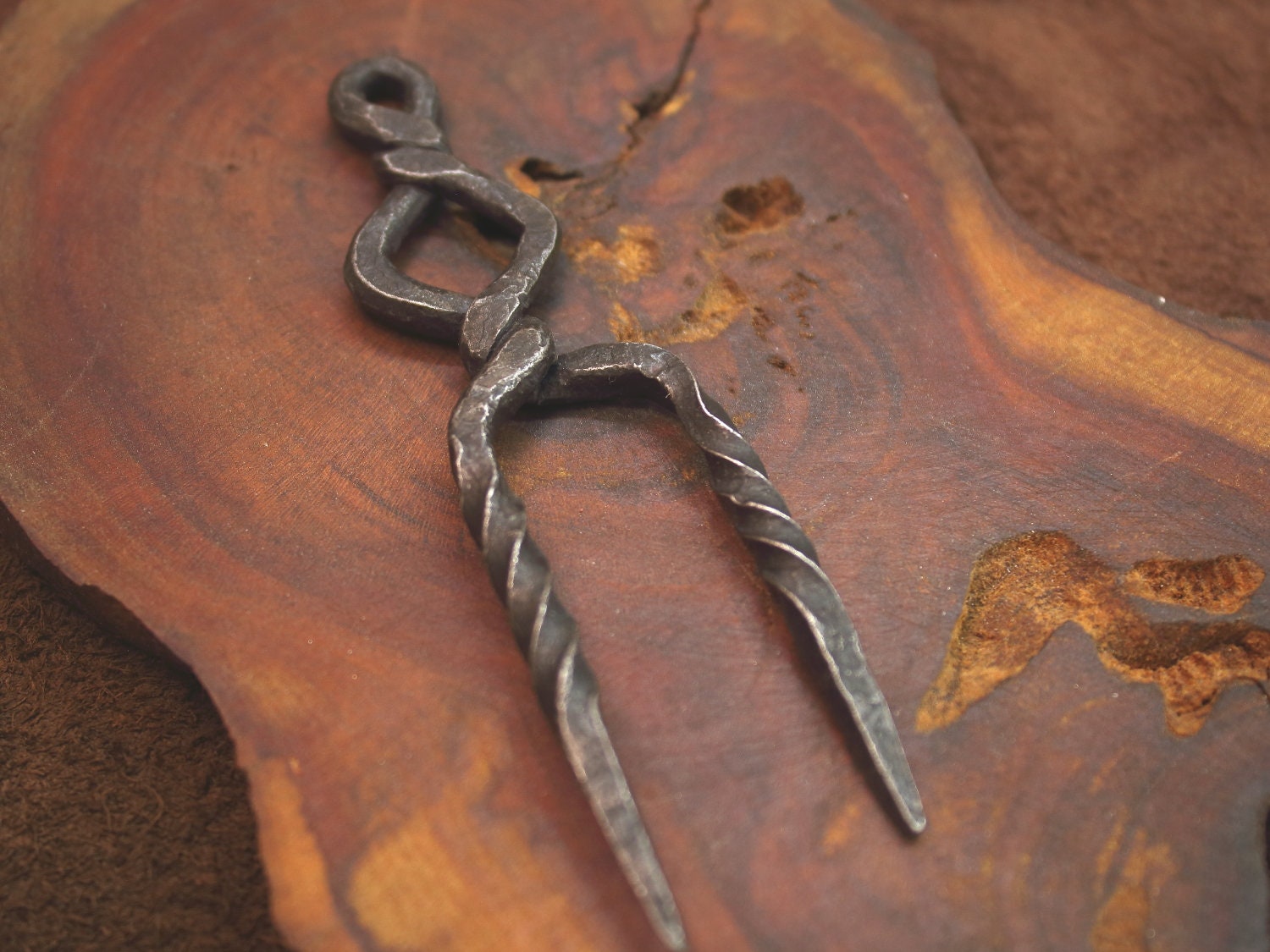 Forged Fork Viking Fork Medieval Fork Rustic Fork Forged | Etsy