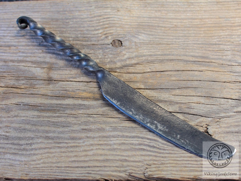 Hand Forged Knife Viking Razor Forged Knife Medieval Razor | Etsy