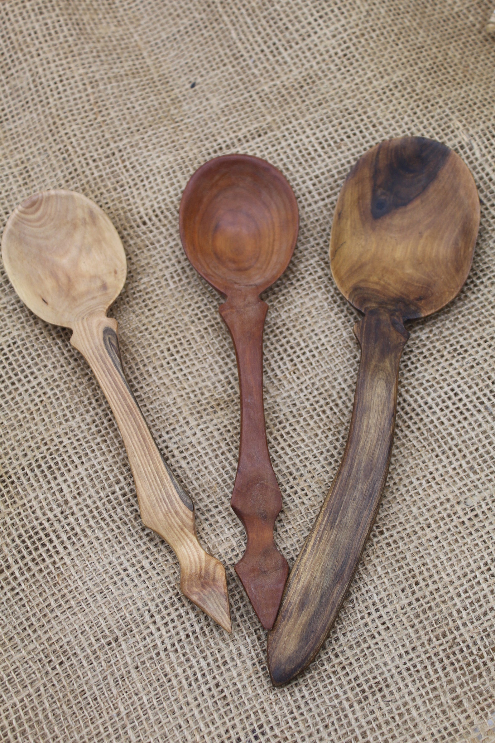 Medieval Spoon Viking Spoon Wood Cutlery Hand Carved - Etsy