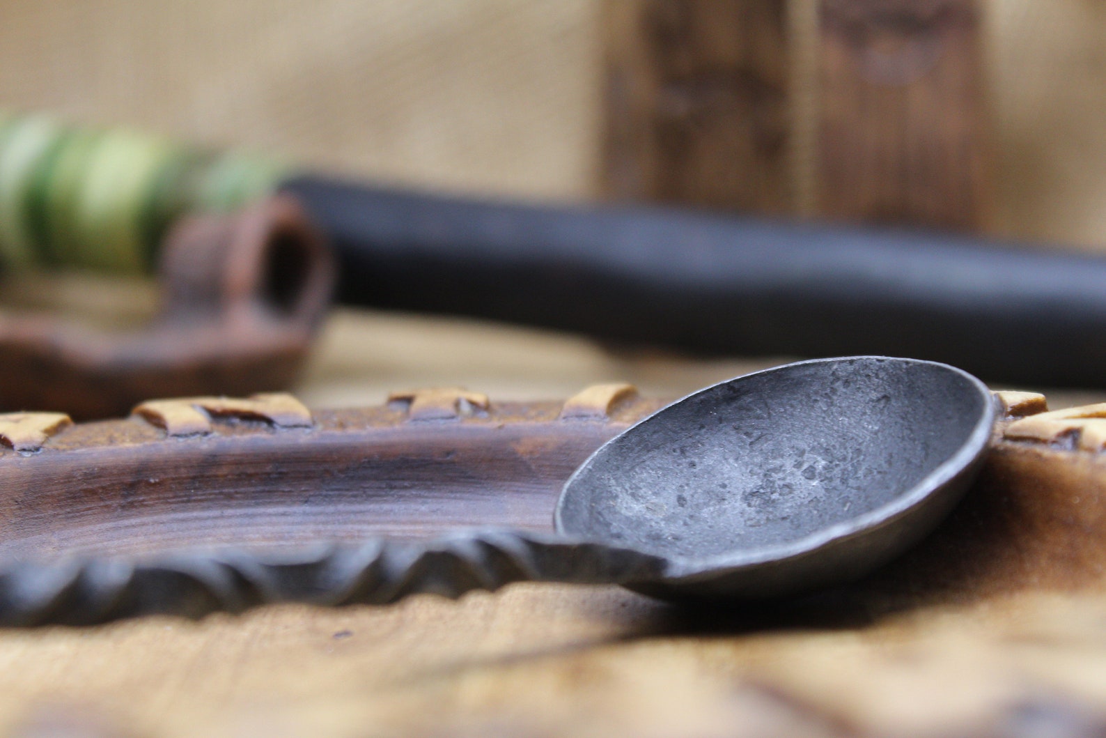 Rustic Spoon Ram Head Ram Accessories Rustic Kitchen - Etsy