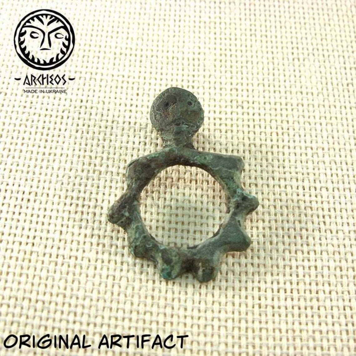 Medieval Solar Deity, Sun Pendant Amulet, Copy of Ancient Pendant - Etsy