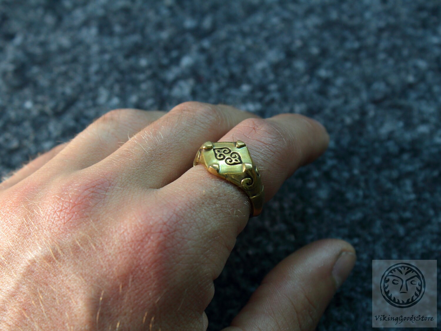 Medieval Ring Middle Ages 14 Century Reenactment LARP - Etsy