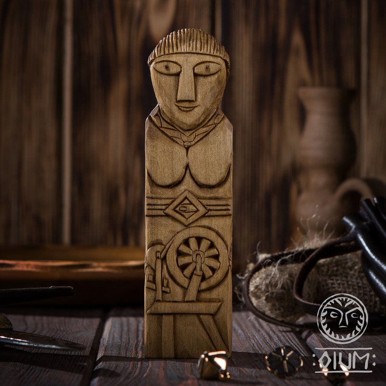 Frigg Figurine Frigga Frig Goddess Idol Pagan Goddess - Etsy