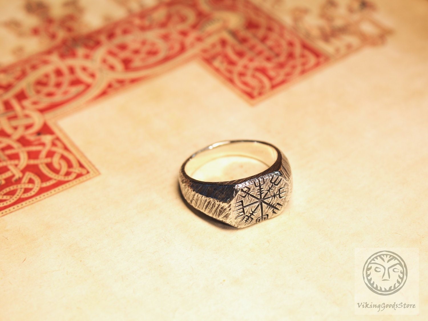 Wayfinder Vegvisir Viking Compass Rune Jewelry Pagan | Etsy