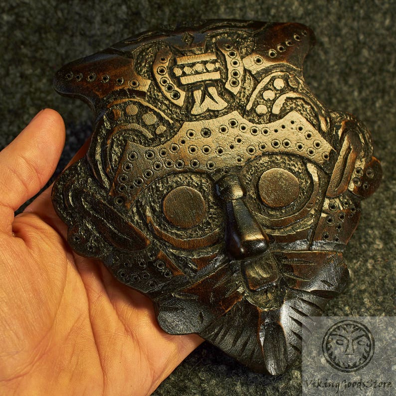 Loki's Mask Loki Talisman Amulet Viking Norse SCA - Etsy Canada