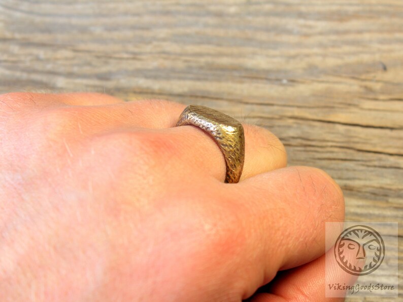 Rustic Ring Scratch Ring Textured Ring Hipster Jewelry - Etsy