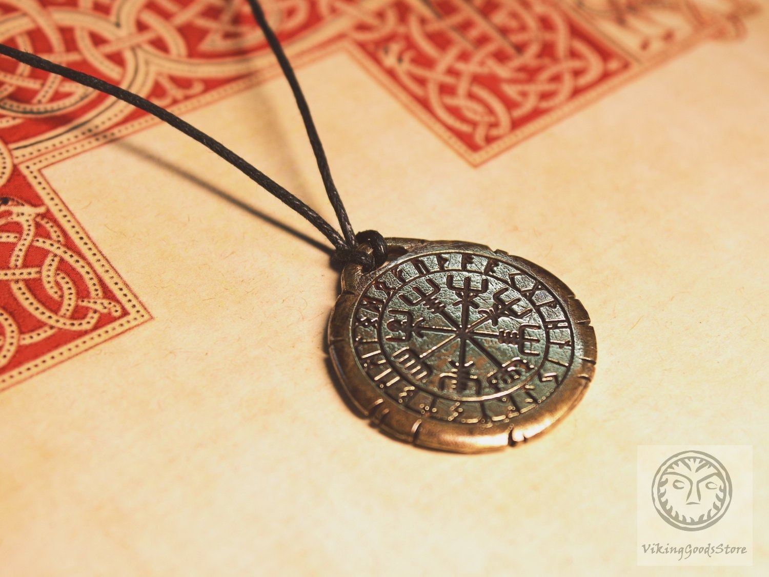 Vegvisir Viking Compass Rune Jewelry Viking Asatru Pagan - Etsy