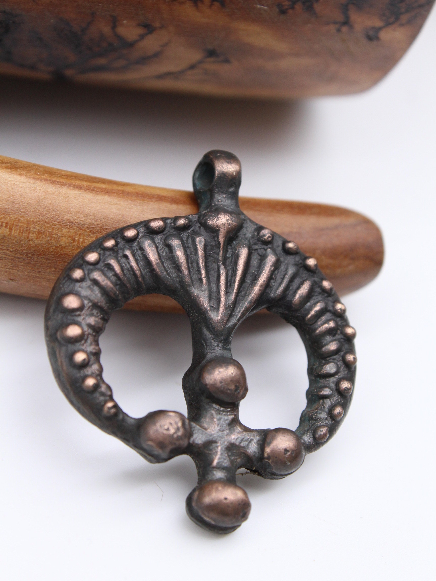Medieval Amulet Lunula Early Middle Ages Medieval Bronze - Etsy UK