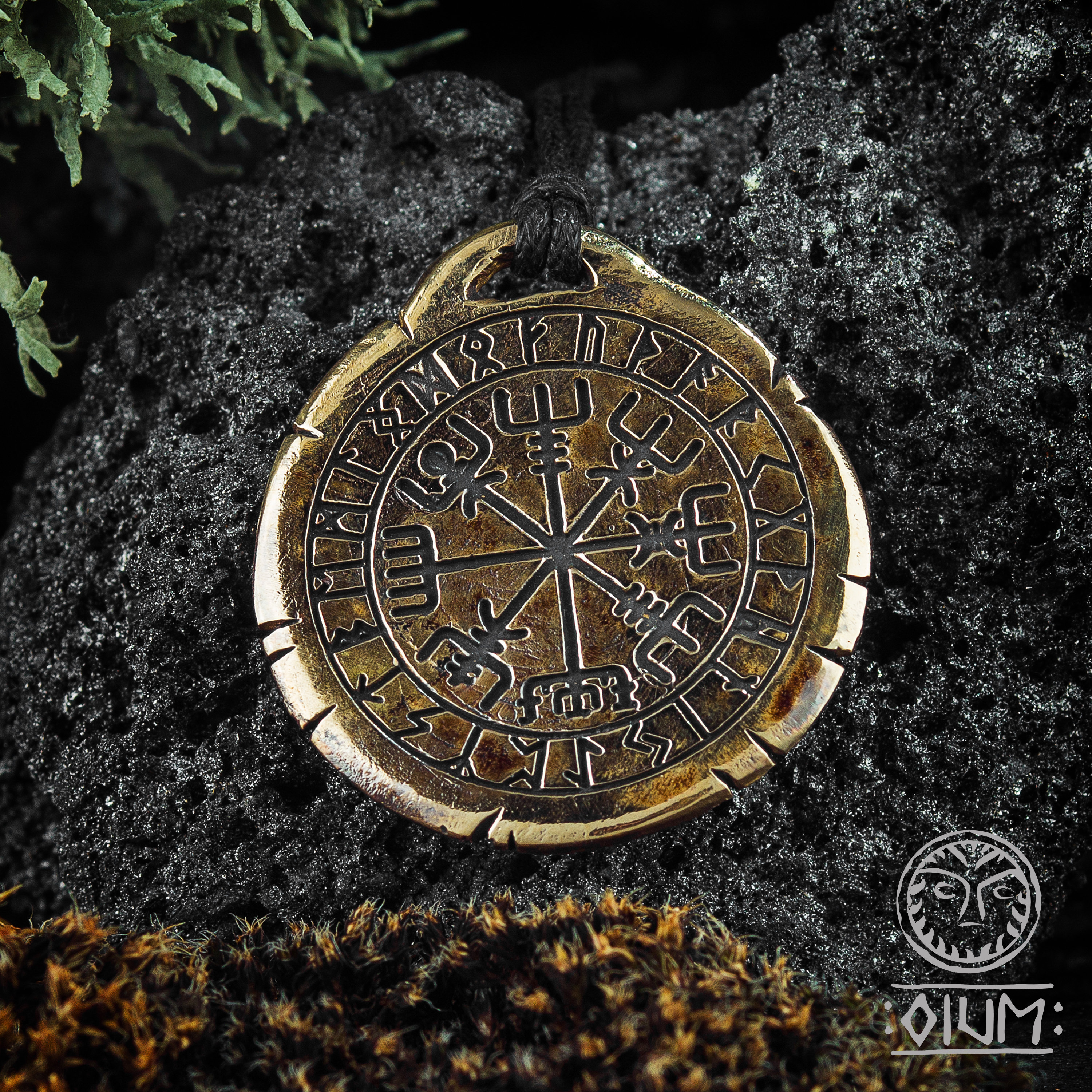Vegvisir, Viking Compass, Rune Jewelry, Viking, Asatru, Pagan Jewelry ...