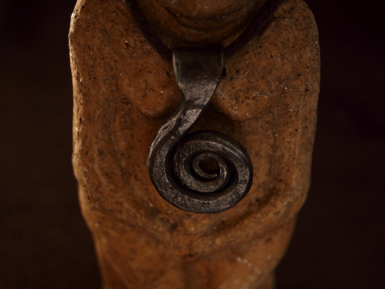 Spiral Curl Snail Whirlwind Nordic Amulet Viking | Etsy