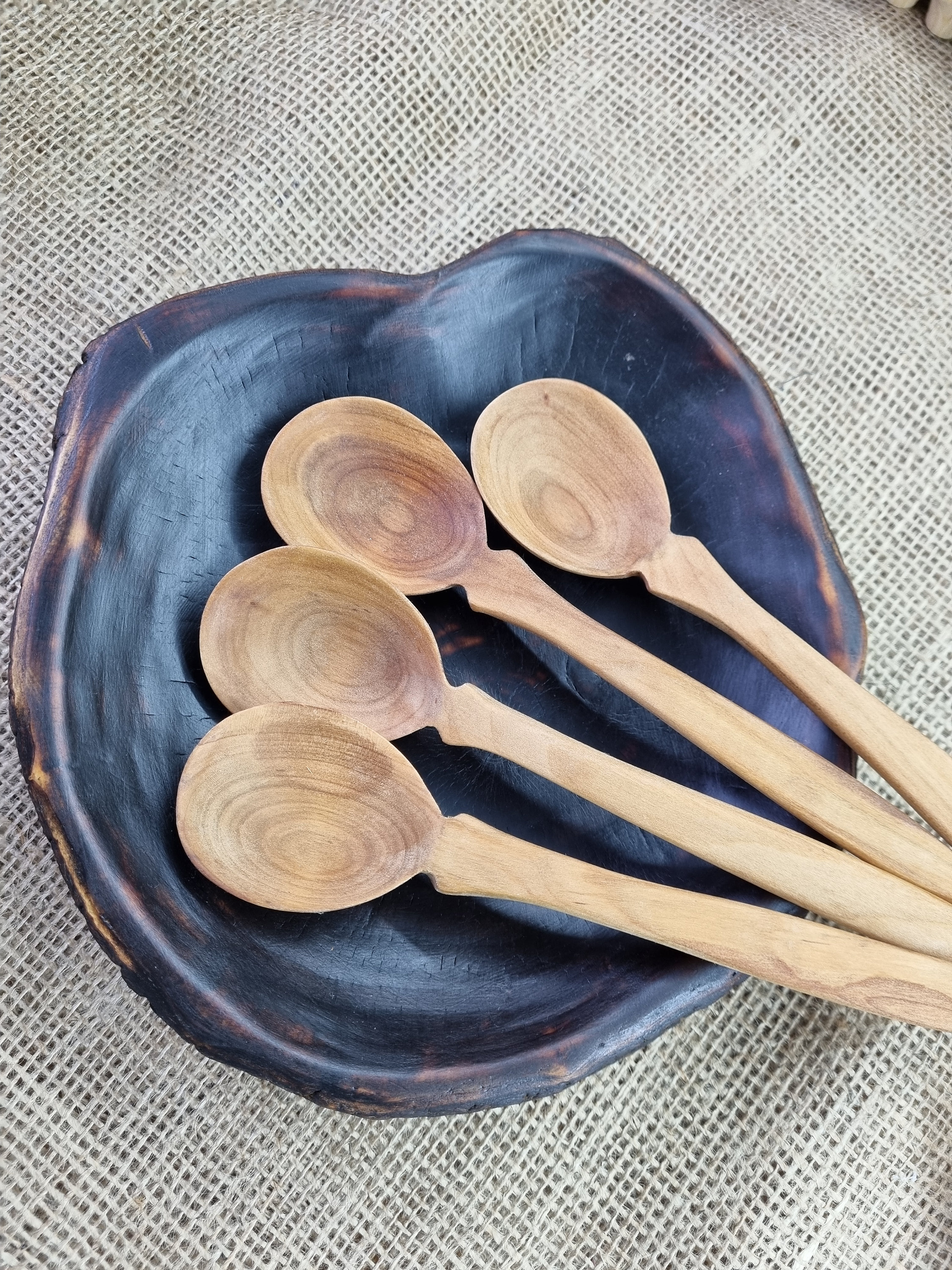 Medieval Spoon Viking Spoon Wood Cutlery Hand Carved - Etsy