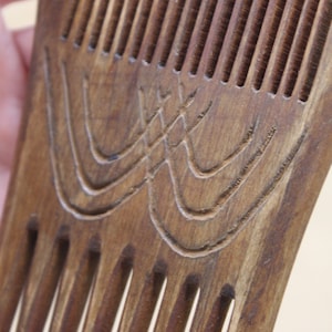 Wooden Comb Medieval Comb Carved Comb Viking Norse - Etsy