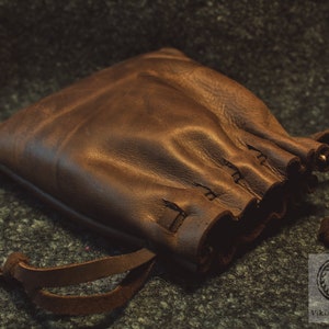 Medieval Purse, Medieval Wallet, Leather Pouch, Rustic, Hand Wallet ...