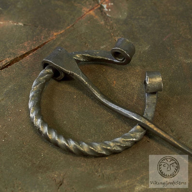 Penannular Viking Brooch Cloak Pin Cloak Clasp Fibula | Etsy