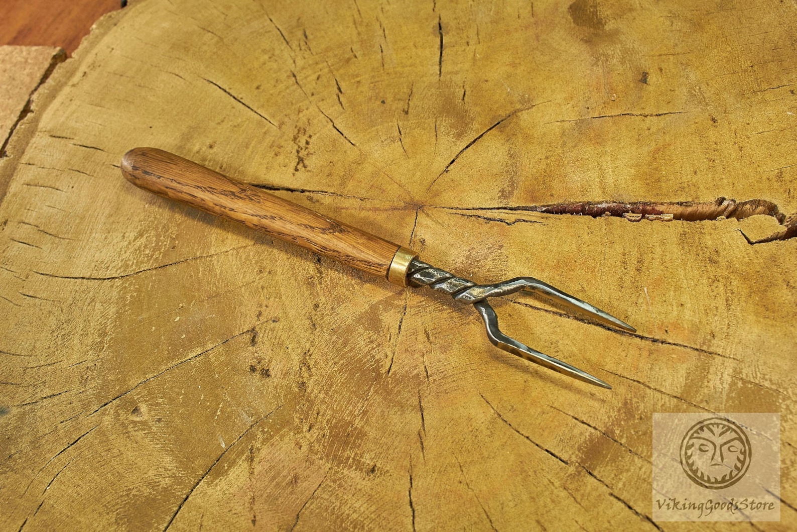 Forged Viking Fork Medieval Fork Rustic Fork Forged | Etsy