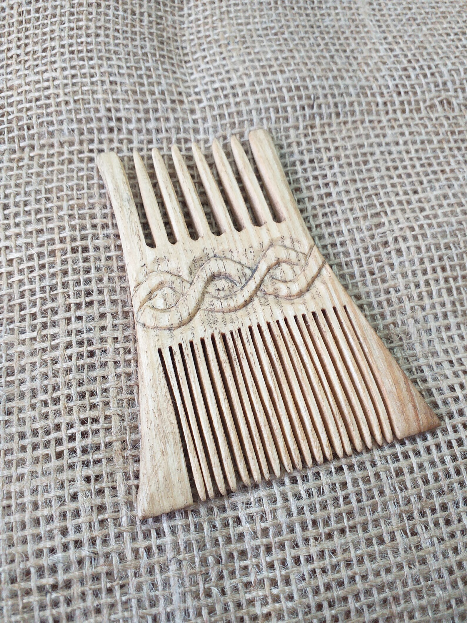 Wooden Comb Medieval Comb Carved Comb Viking Norse | Etsy