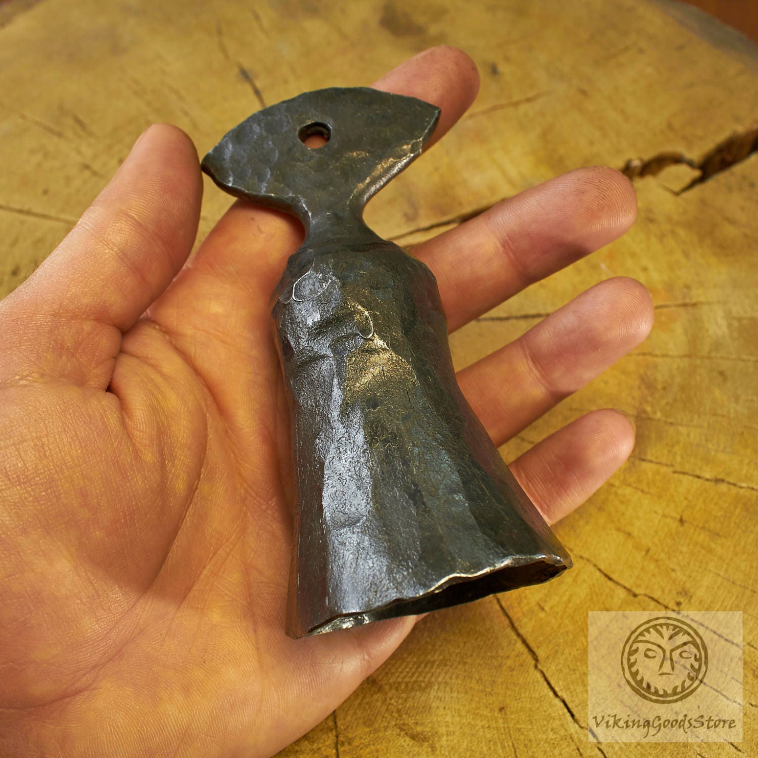 Forged Bell, Bell Decor, Viking Home Decor, Medieval Bell, Reenactment ...
